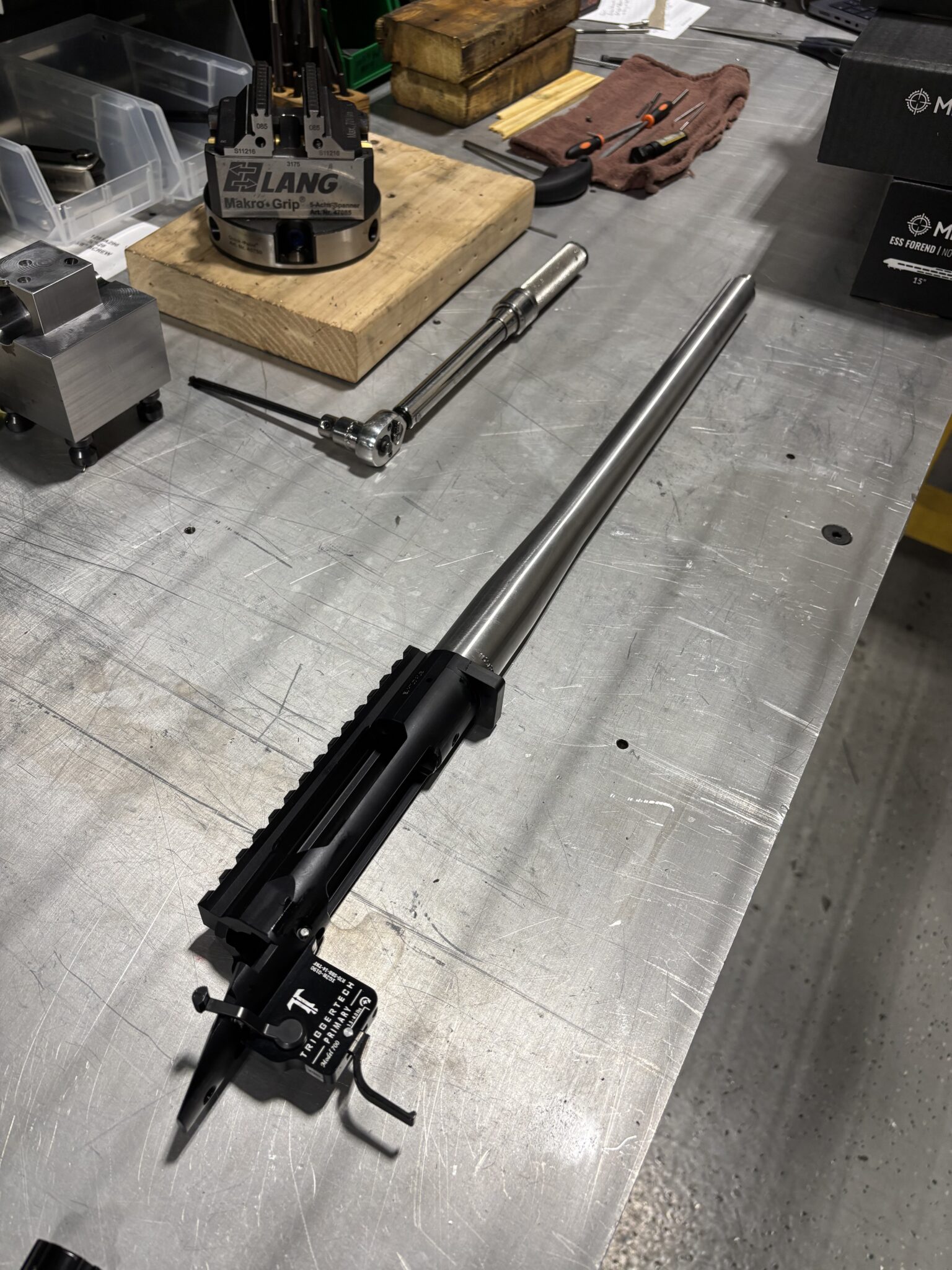 How to build a bolt action rifle.