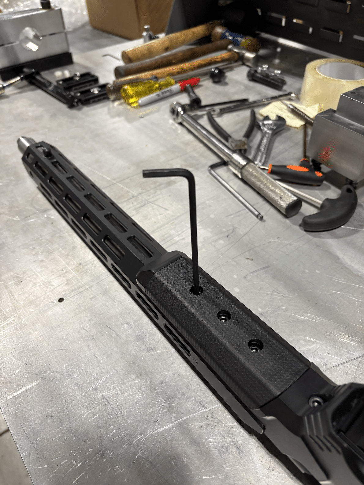 How to build a bolt action rifle.