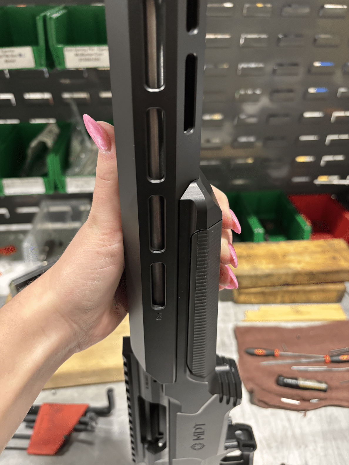 How to build a bolt action rifle.