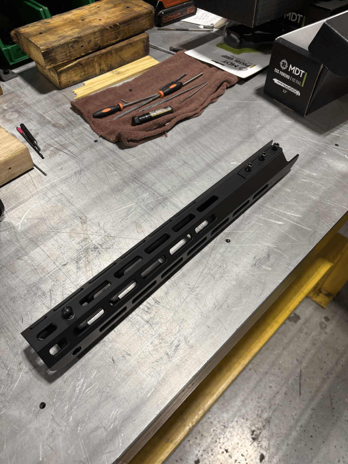 How to build a bolt action rifle.