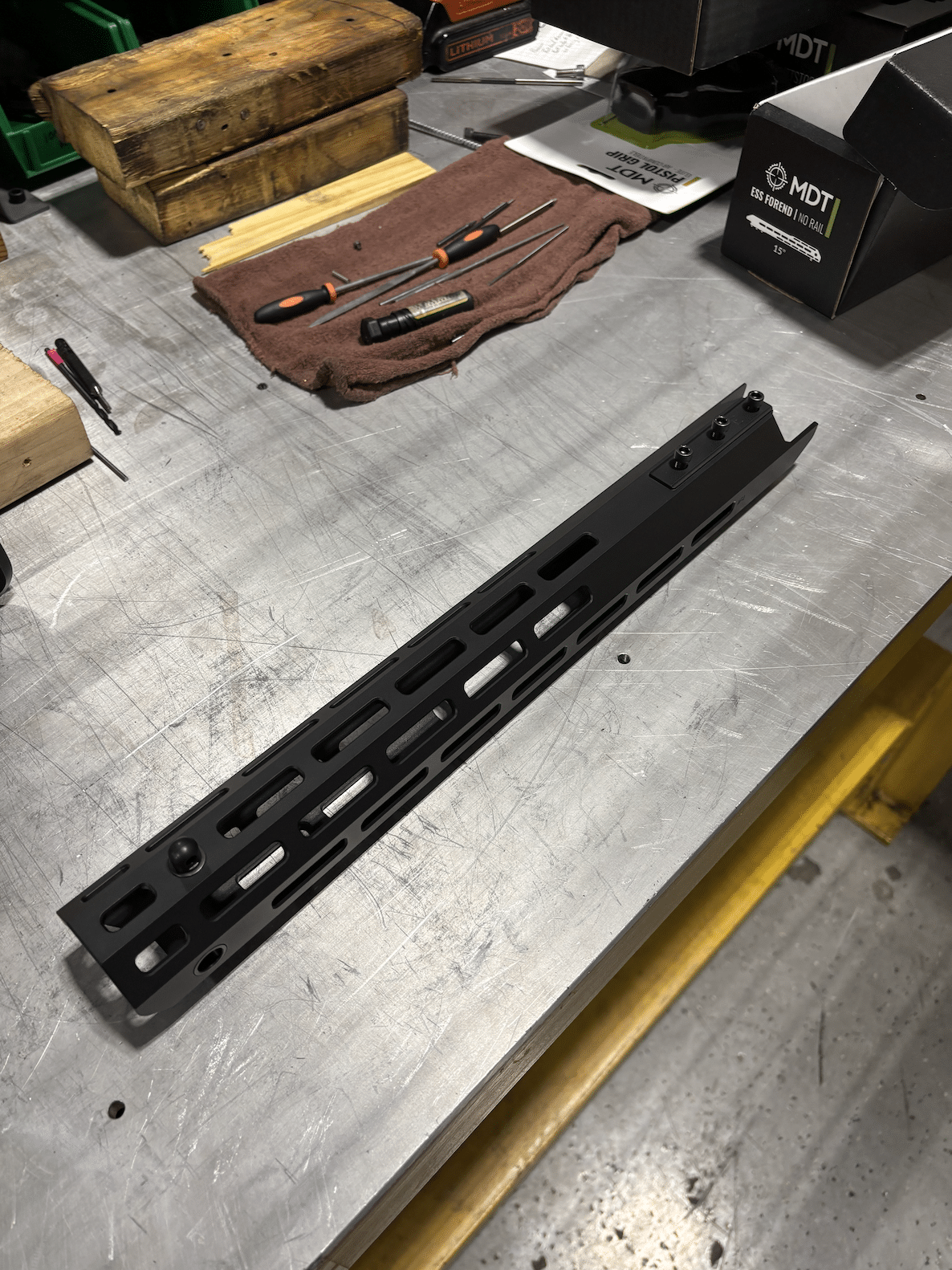 How to build a bolt action rifle.