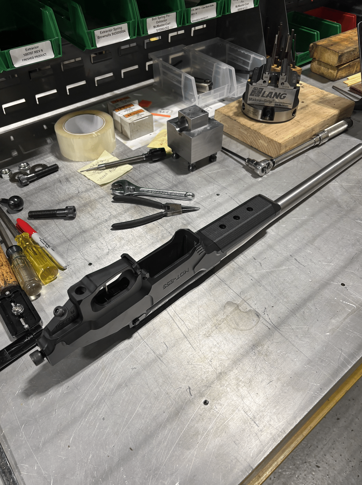 How to build a bolt action rifle.