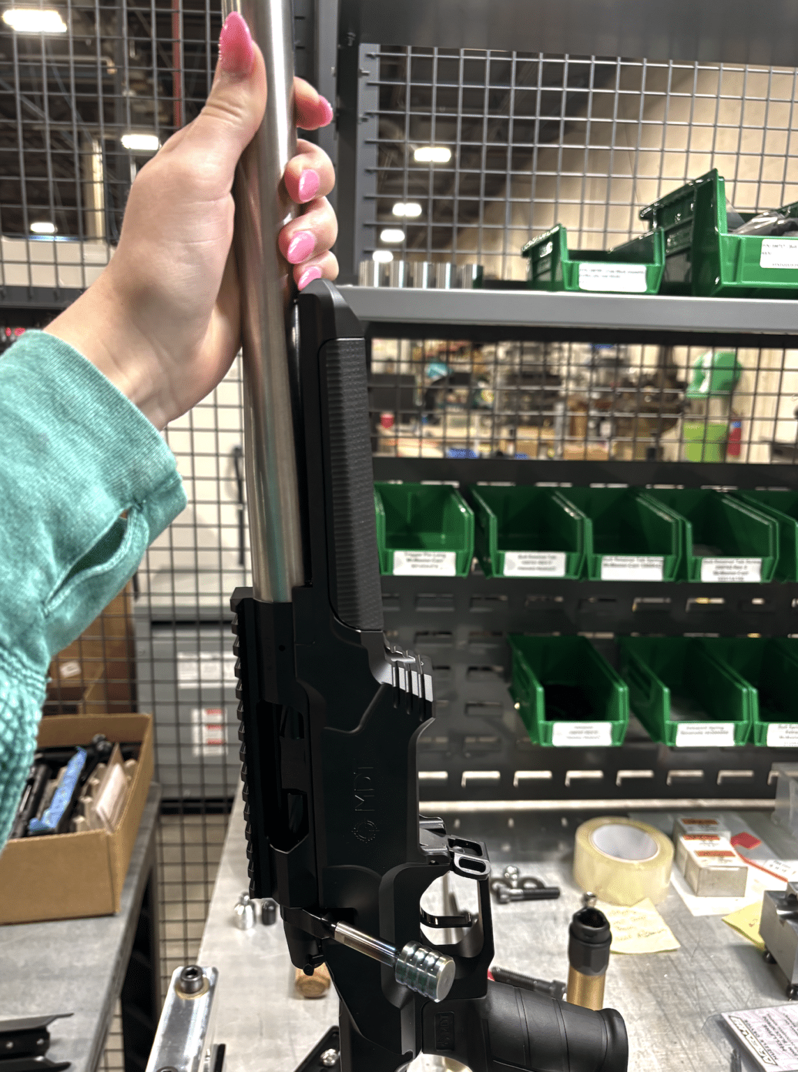 How to build a bolt action rifle.